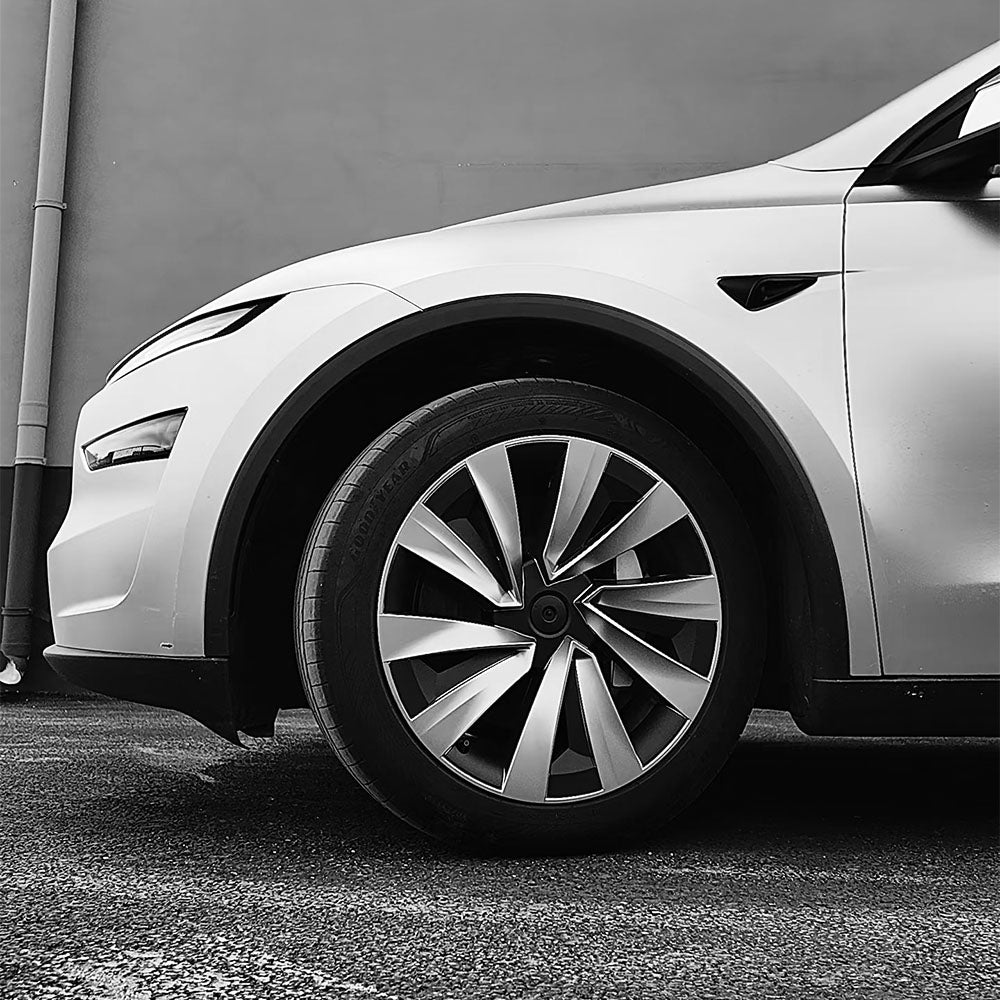 Tesla Model Y Juniper 19" Crossflow Wheel Covers | Helix Style ABS Pol ...